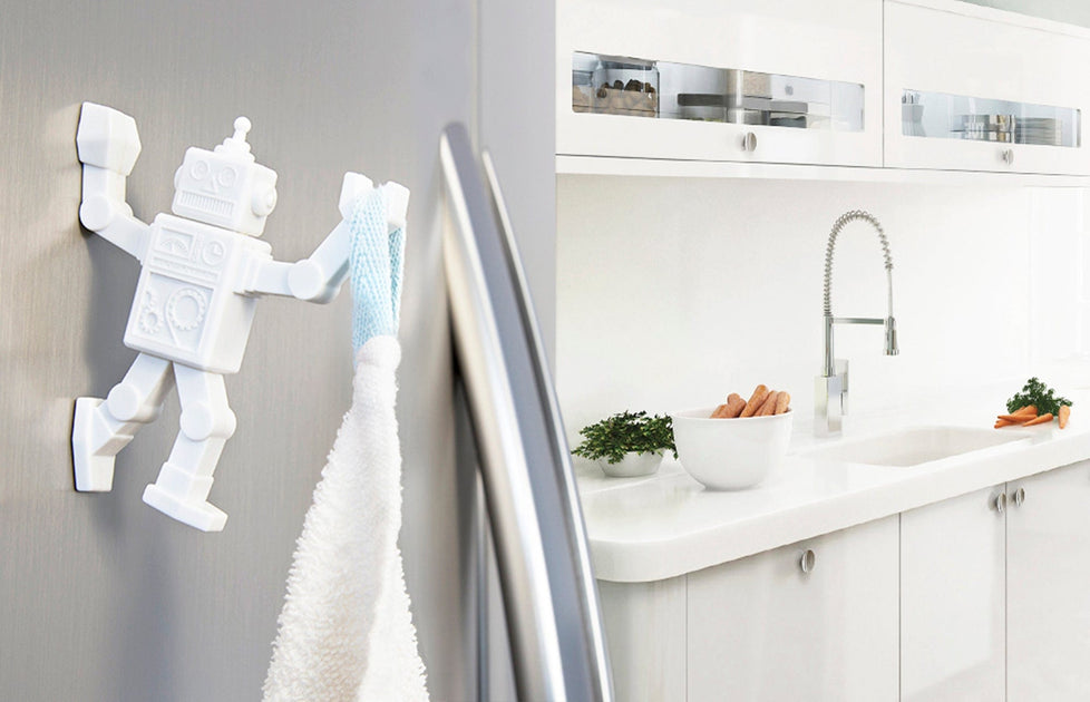 Robohook Smart Hanger – Fun Robot Kitchen Hook (Peleg Design) – Quirksy