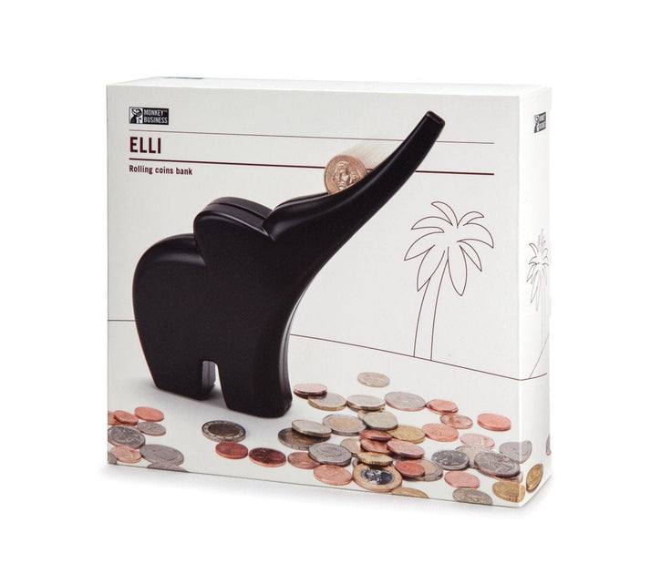 Elli Rolling Coin Bank – Novelty Money Box (Monkey Business) – Quirksy