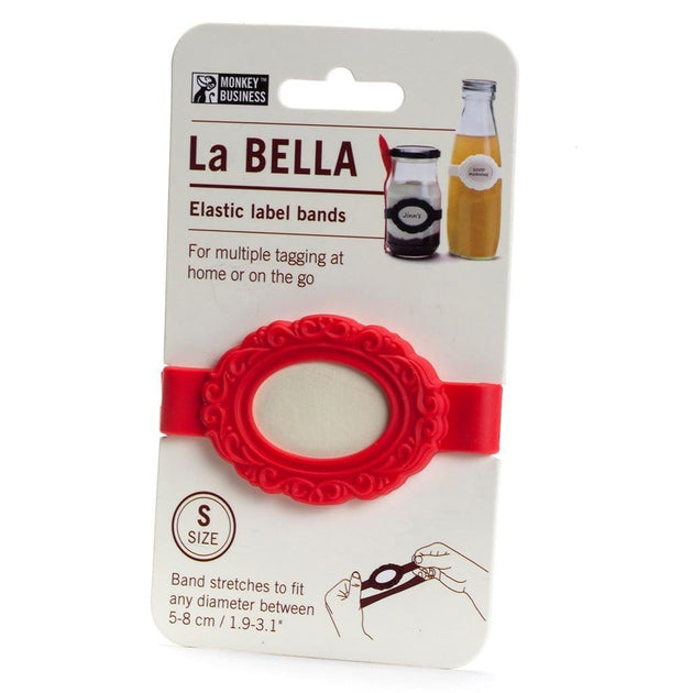 La Bella Elastic Label Bands – Jar & Bottle Organiser (Quirksy)