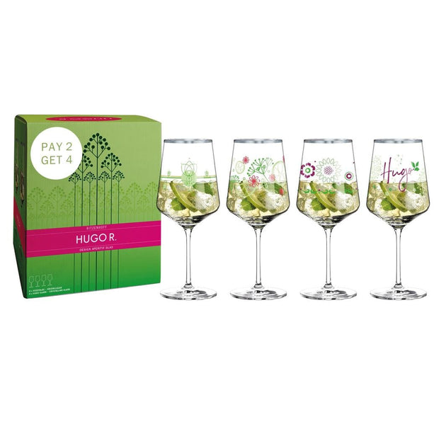 Hugo R. Aperitif Glass Set – Cocktail Glasses (RITZENHOFF) – Quirksy